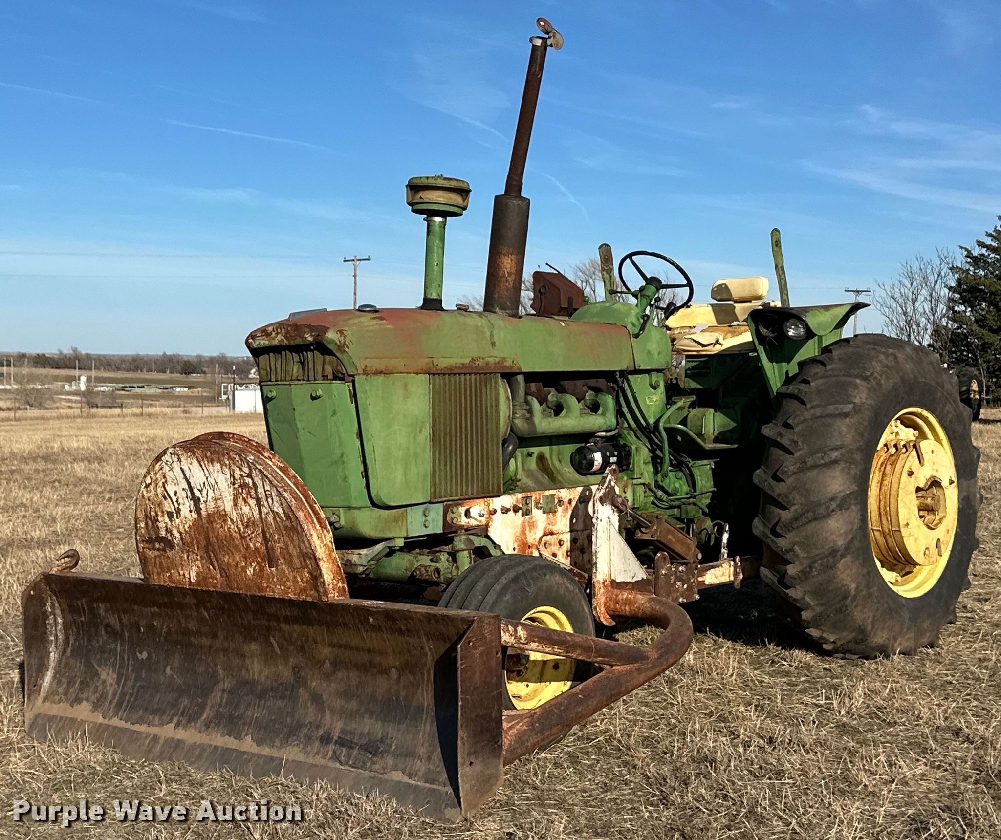 1964 John Deere 4020 tractor in Vici, OK | Item ER8482 sold | Purple Wave