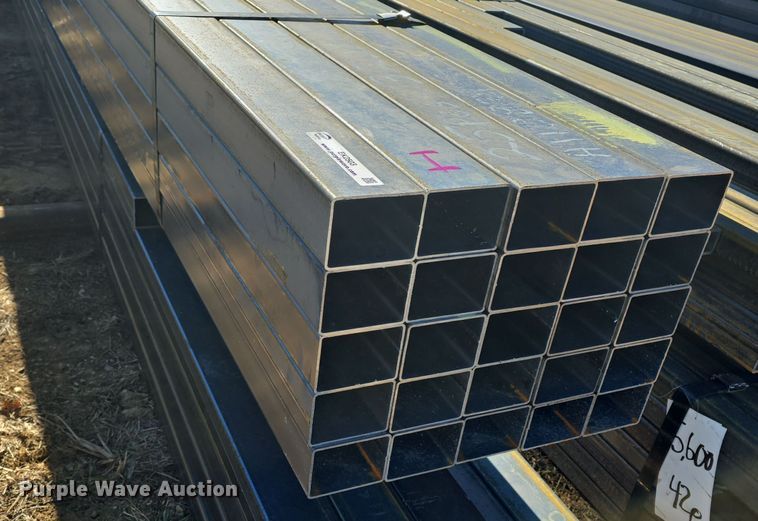 (2) bundles of steel tubing in Hoyt, KS | Item EK2503 for sale | Purple ...