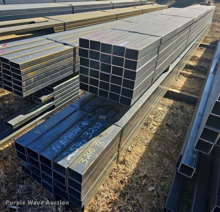 (2) bundles of steel tubing in Hoyt, KS | Item NI9301 for sale | Purple ...