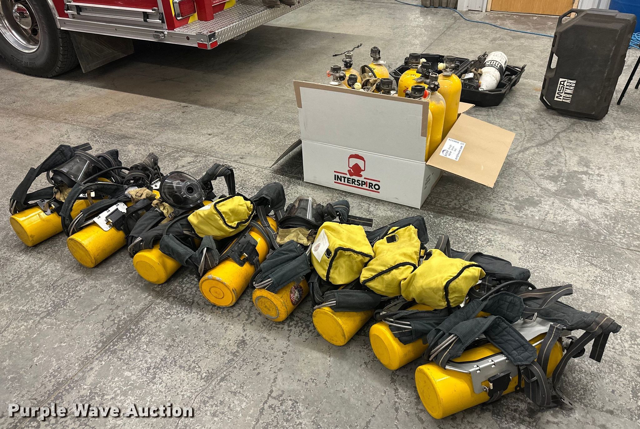 Scba Rescue equipment in King City, MO | Item DQ6528 sold | Purple Wave