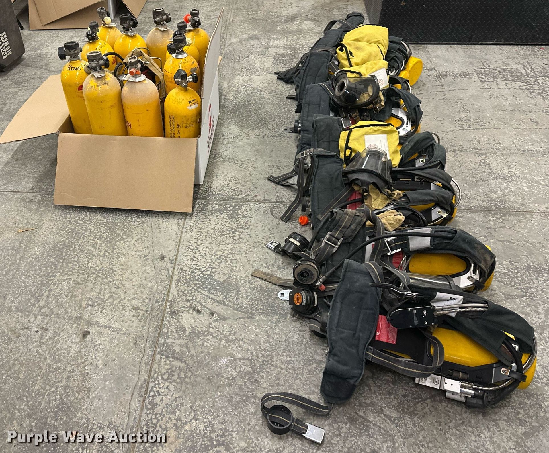 Scba Rescue equipment in King City, MO | Item DQ6528 sold | Purple Wave