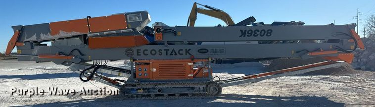 2022 Ecostack 8036K stacking conveyor in Springfield, MO | Item DO1767 sold | Purple Wave
