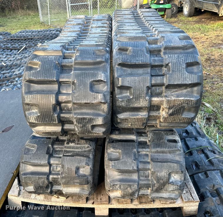(4) Camso excavator tracks in Tracy, IA | Item EG6929 sold | Purple Wave