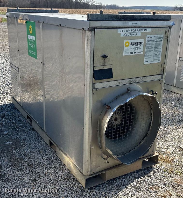 Safe Heat IDF-700 heater in Ewing, IL | Item EM0024 sold | Purple Wave