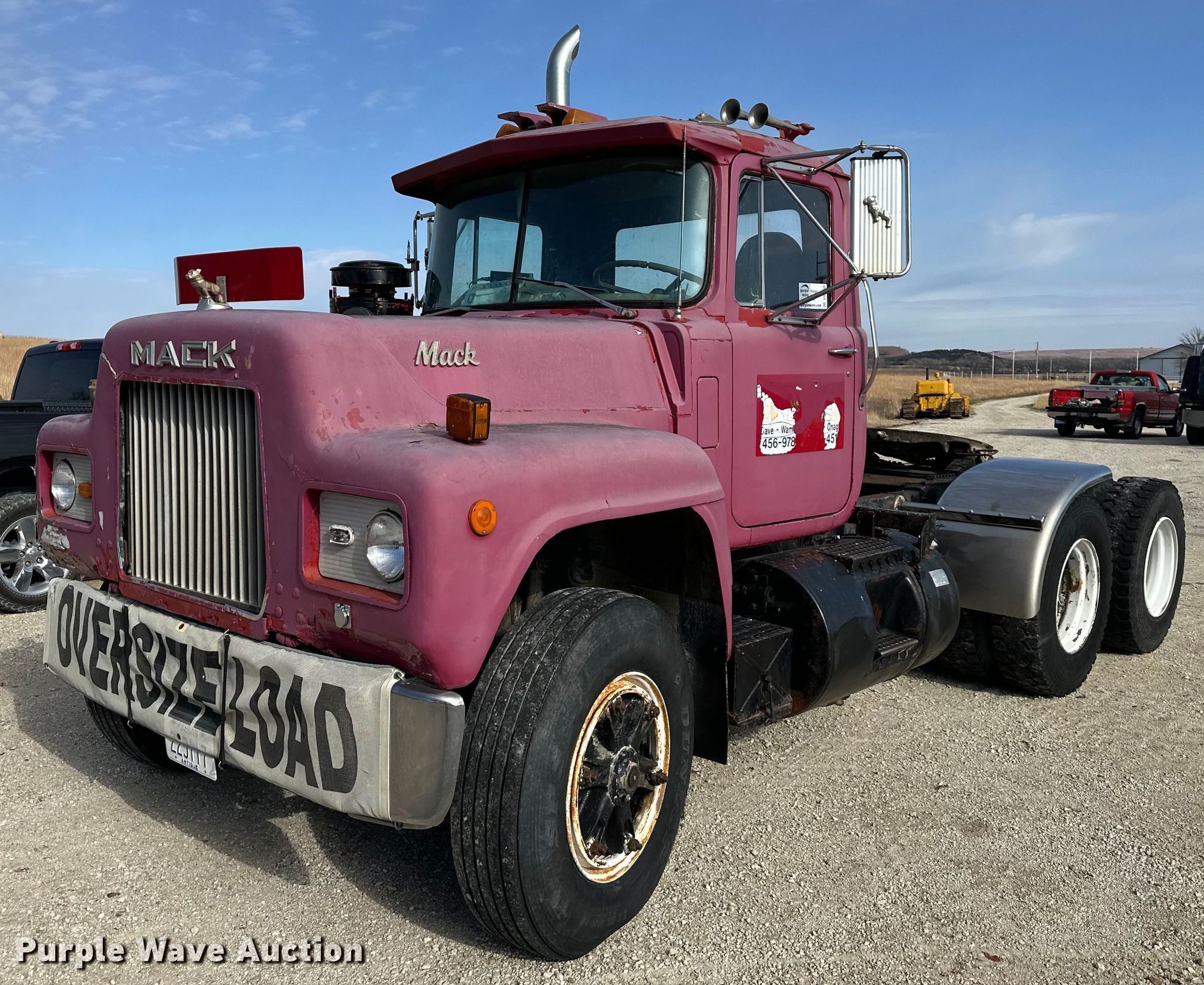 1978 Mack R686 semi truck in Onaga, KS | Item DS3280 sold | Purple Wave