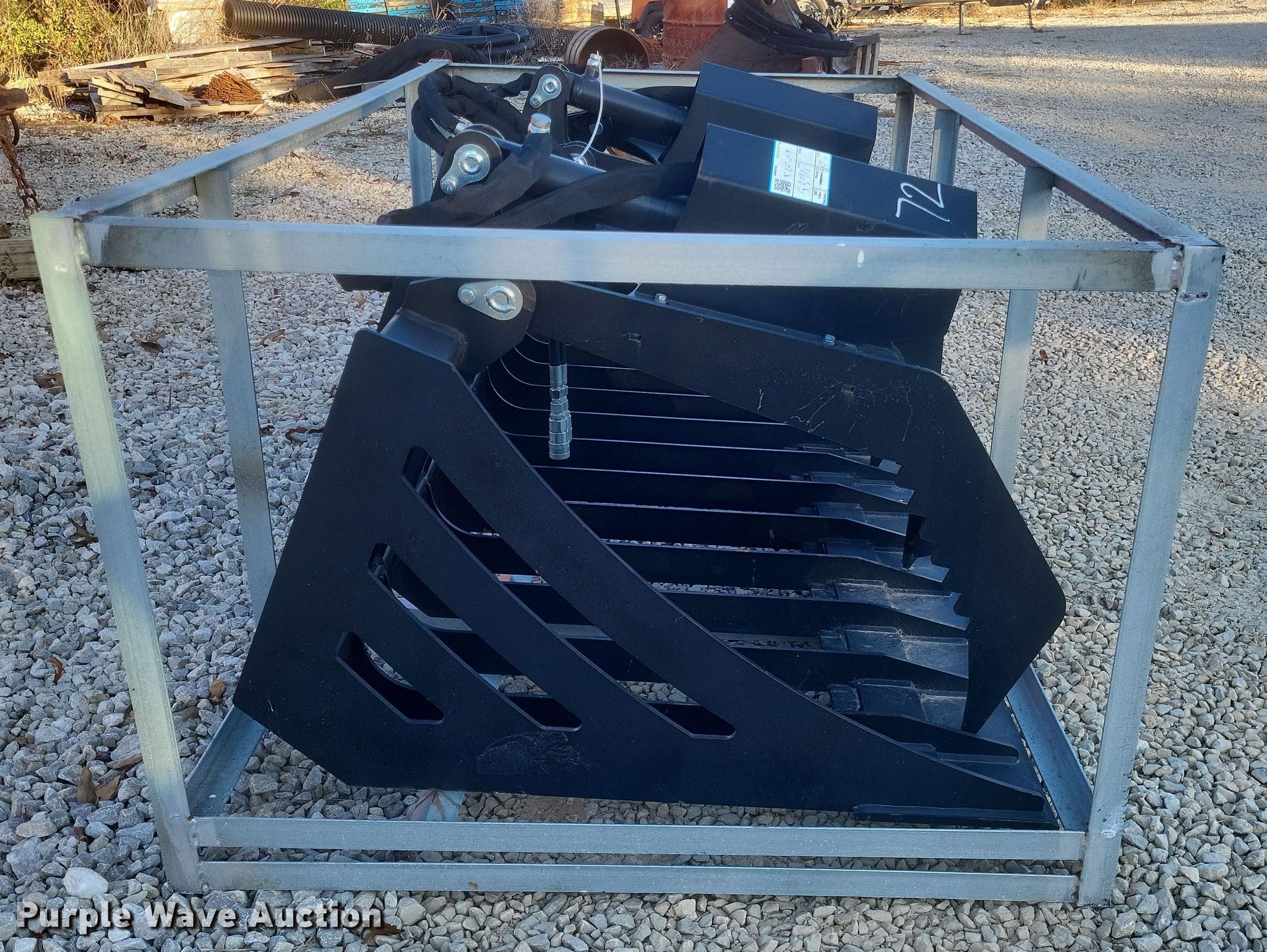 Skid steer rock bucket in Perryville, MO | Item DS5152 for sale ...