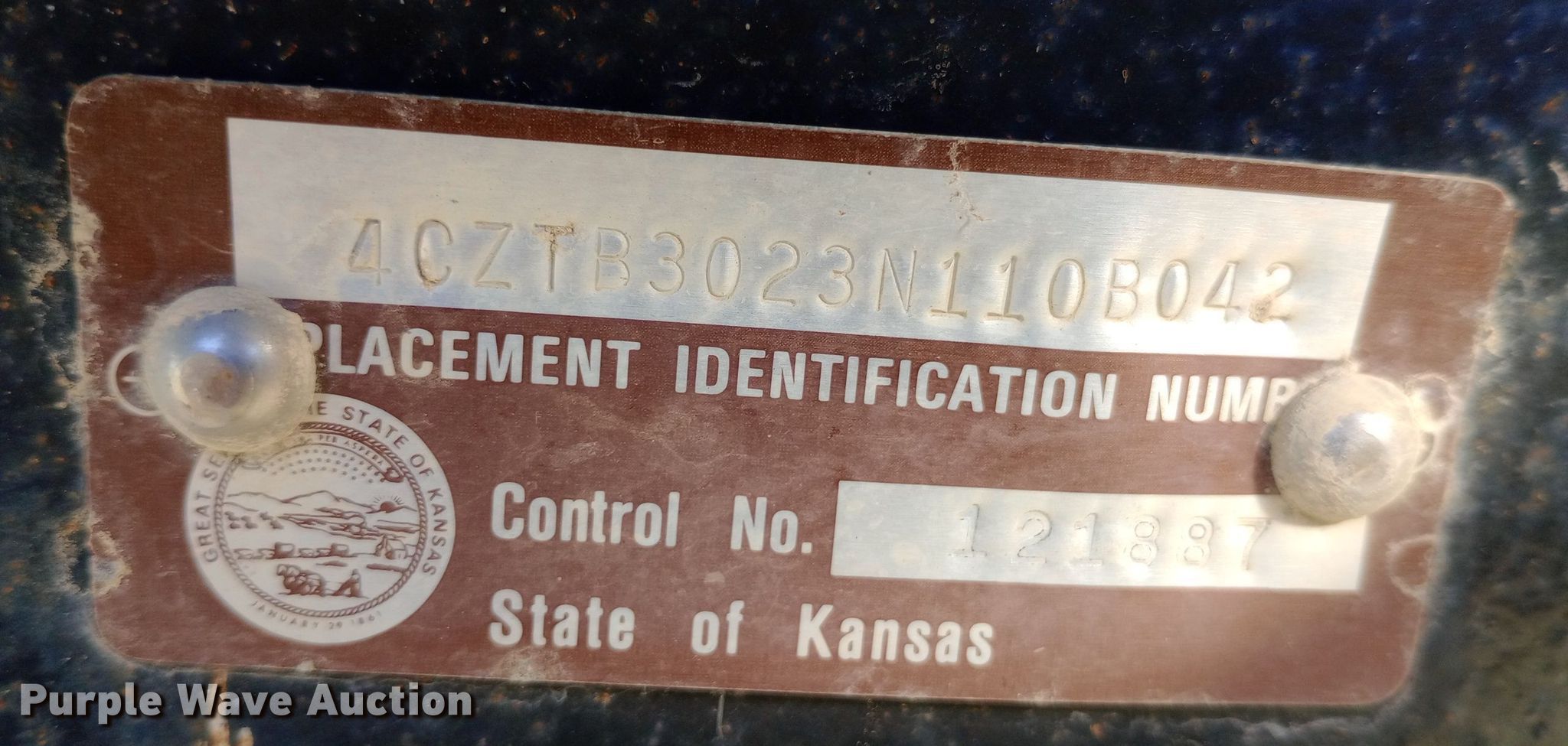 1992 Ceez equipment trailer in El Dorado, KS | Item DW0927 sold ...