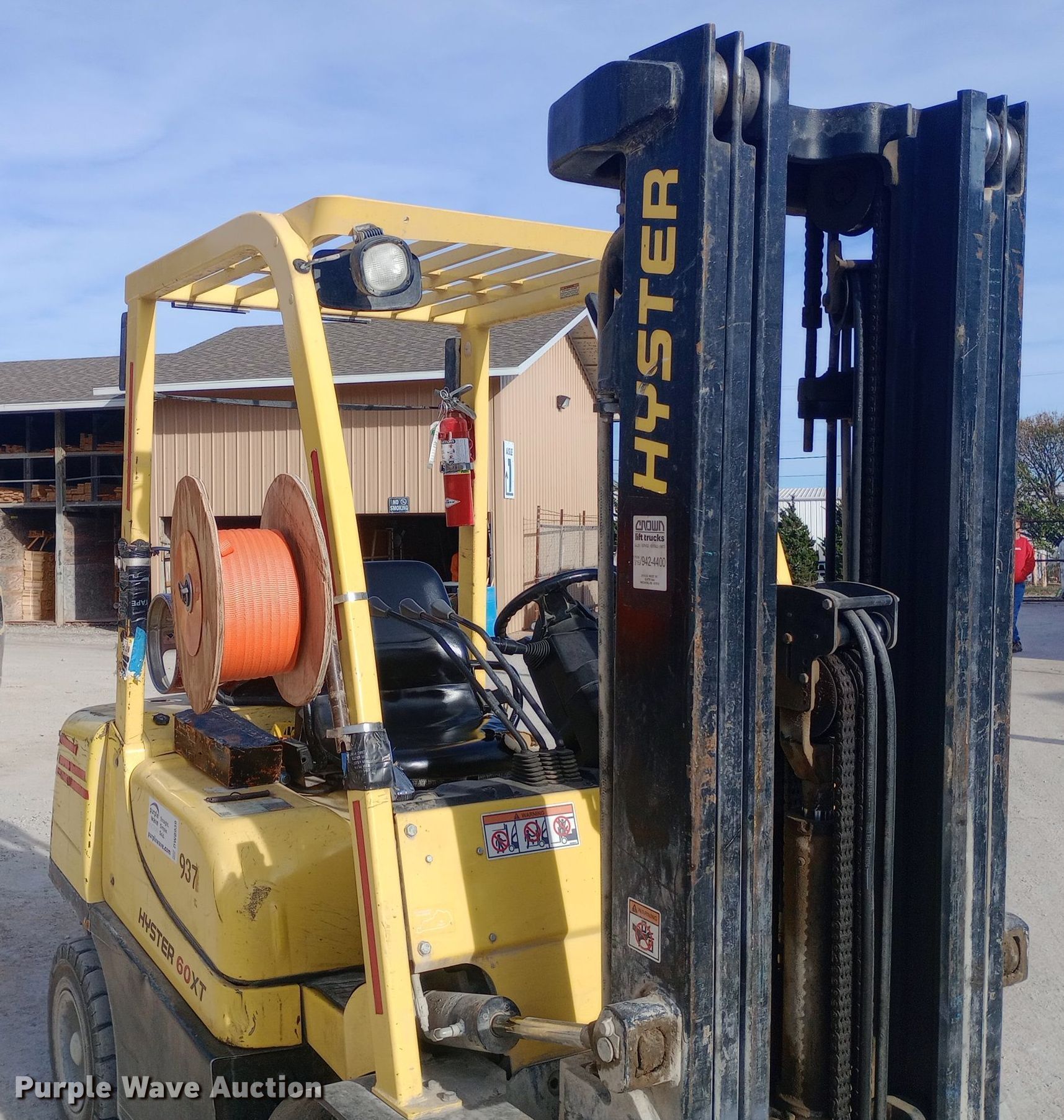 2019 Hyster H60XT forklift in Wellington, KS | Item DW0939 for sale ...