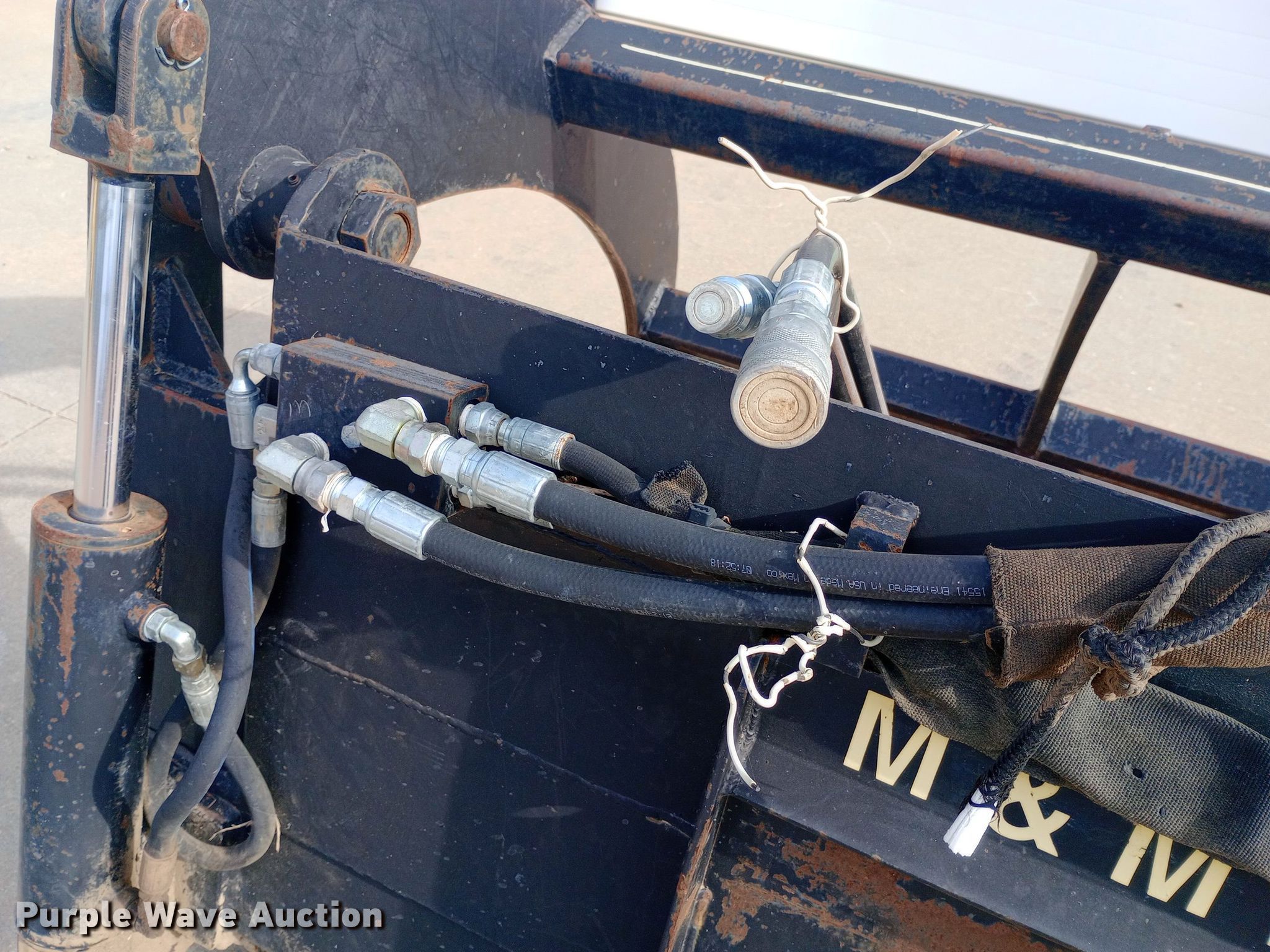 M&M Hydra Rake skid steer grapple bucket in Geuda Springs, KS | Item ...