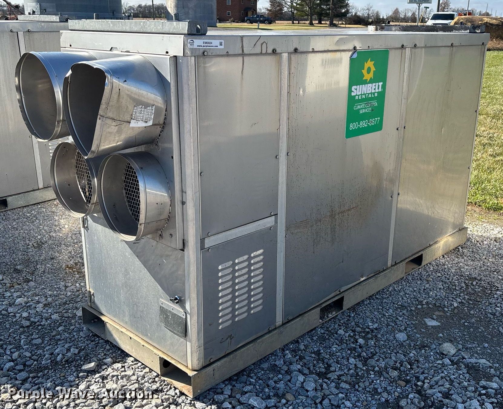 Safe Heat IDF-700 heater in Ewing, IL | Item EM0024 sold | Purple Wave