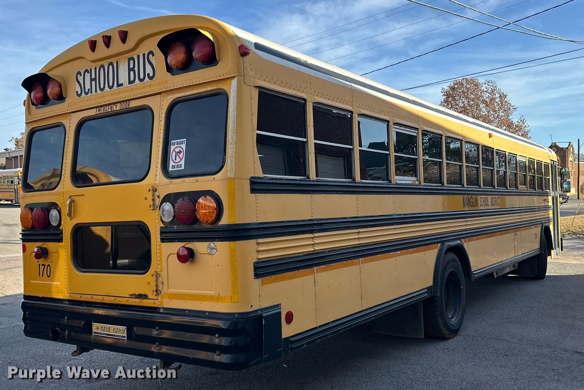 1999 Bluebird TC2000 school bus in Mangum, OK | Item DP6079 for sale ...