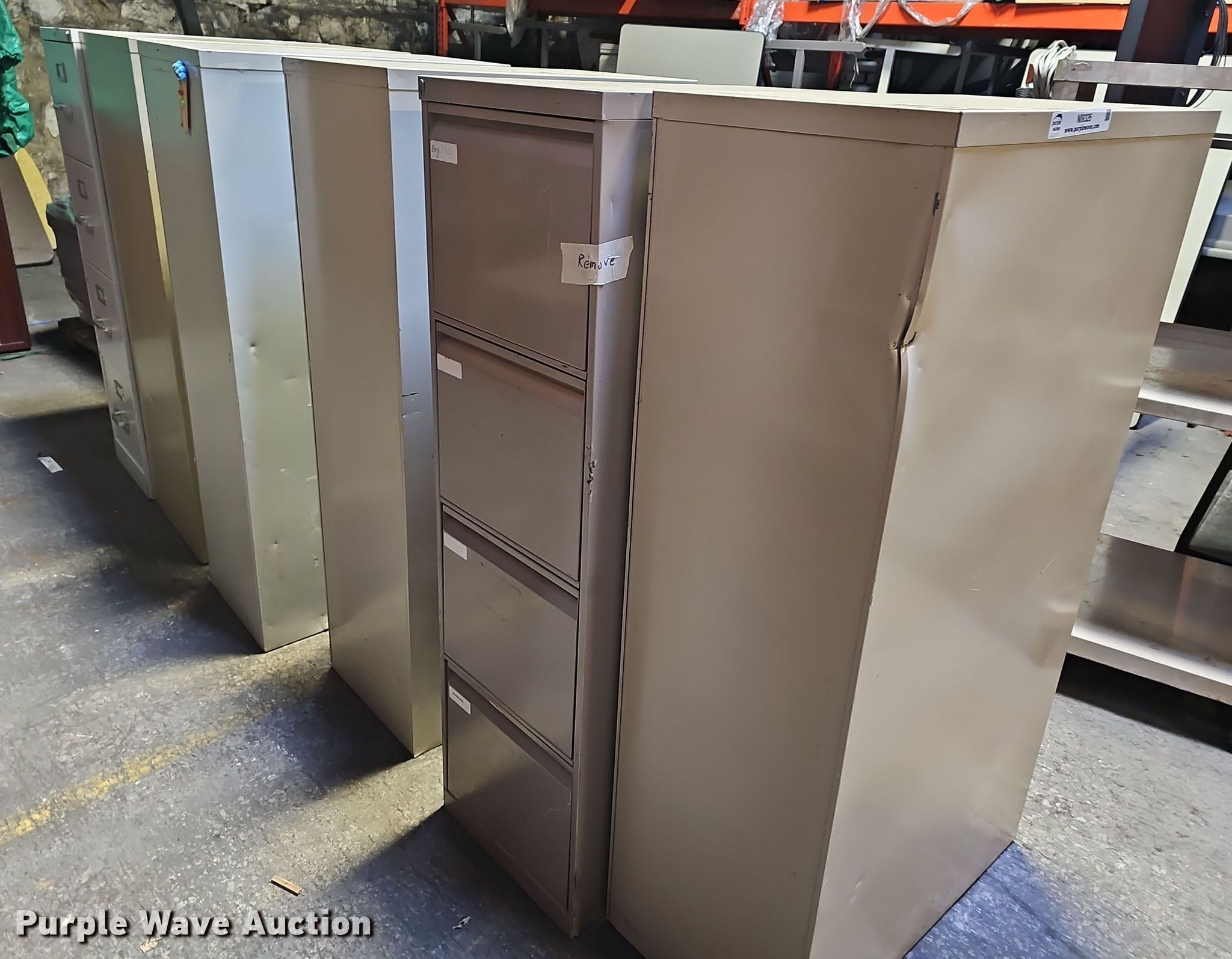 (11) file cabinets in Leavenworth, KS | Item NI9326 for sale | Purple Wave