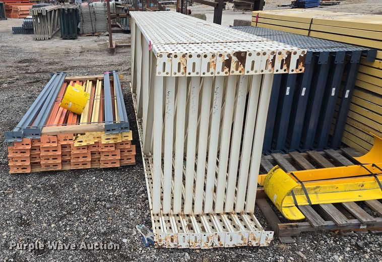 T-bolt pallet racking in Kansas City, MO | Item EQ3866 sold | Purple Wave