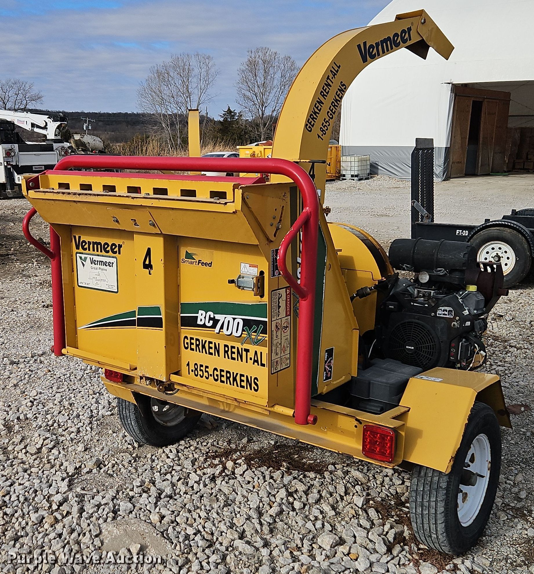 2014 Vermeer BC700 XL wood chipper in Paola, KS | Item EI8711 for sale ...