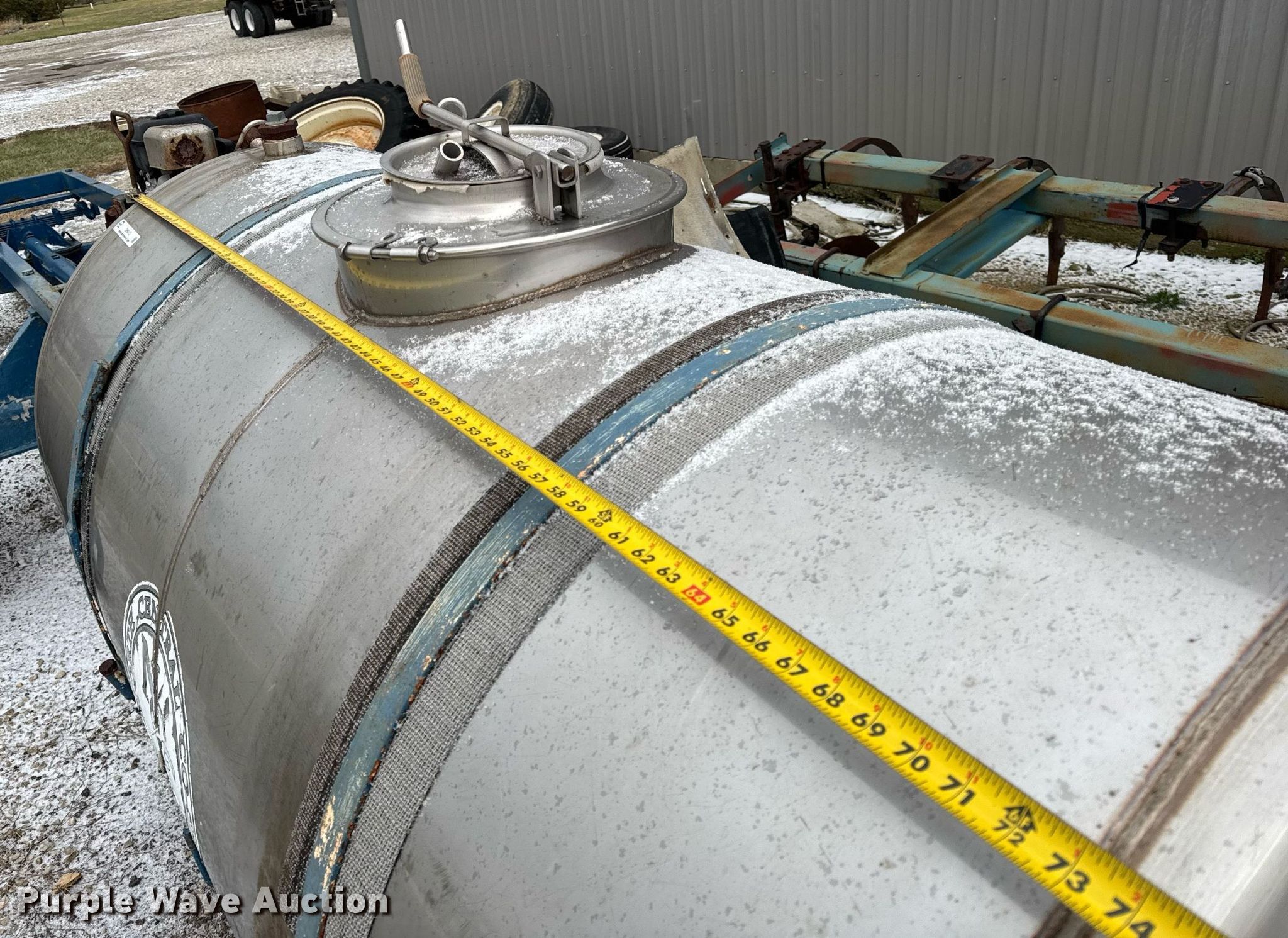 John Blue Stainless steel tank in Logansport, IN | Item DH9413 sold ...
