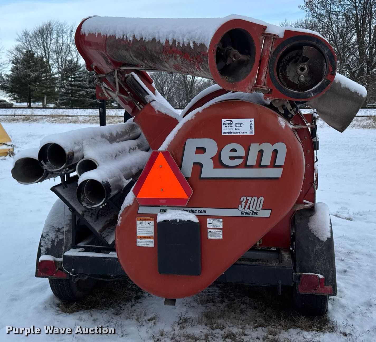 Rem Enterprise 3700 grain vacuum in Frankfort, IN | Item DW2473 sold ...