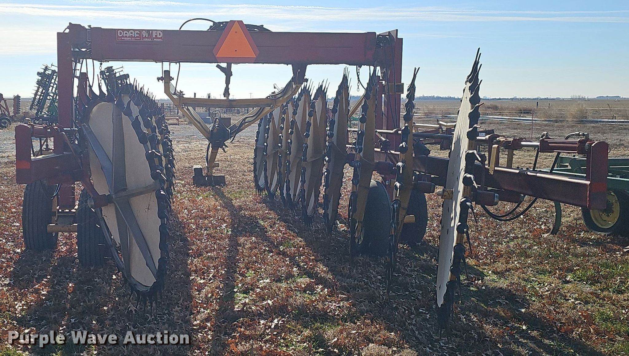 Darf FD Series 917 hay rake in Bruning, NE | Item DW3013 sold | Purple Wave