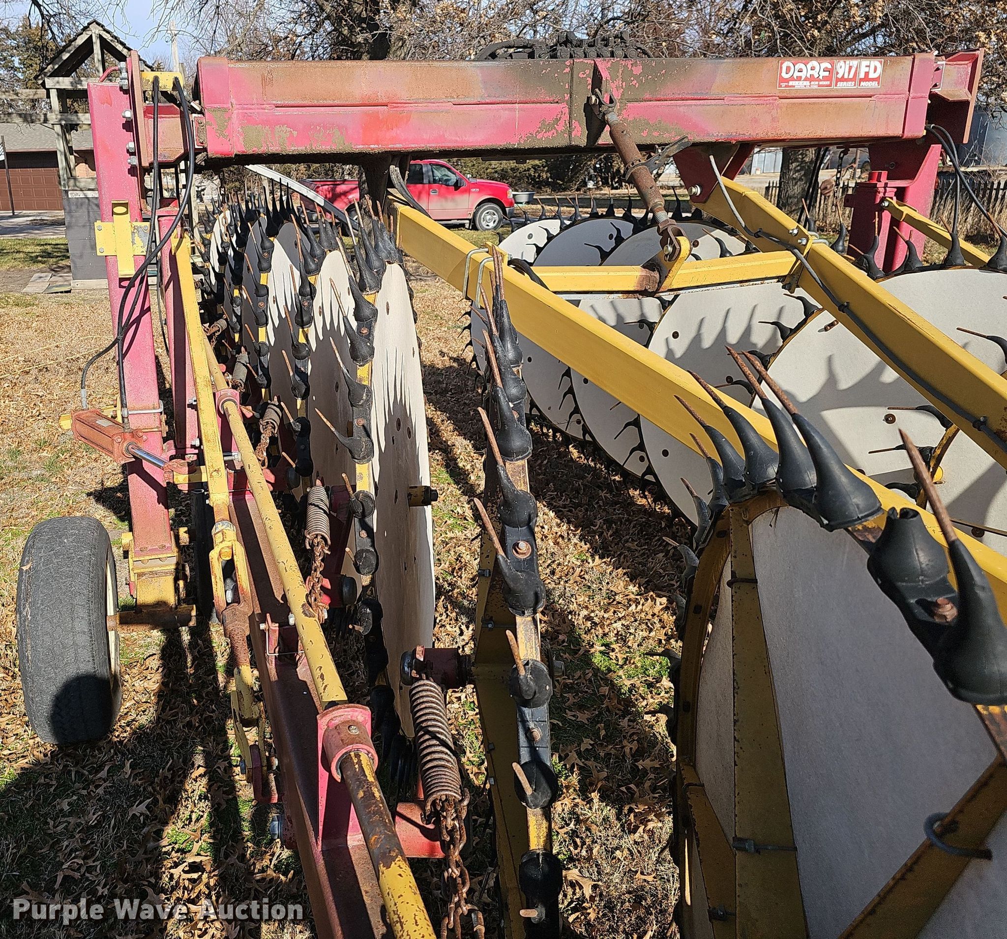 Darf FD Series 917 hay rake in Bruning, NE | Item DW3013 sold | Purple Wave