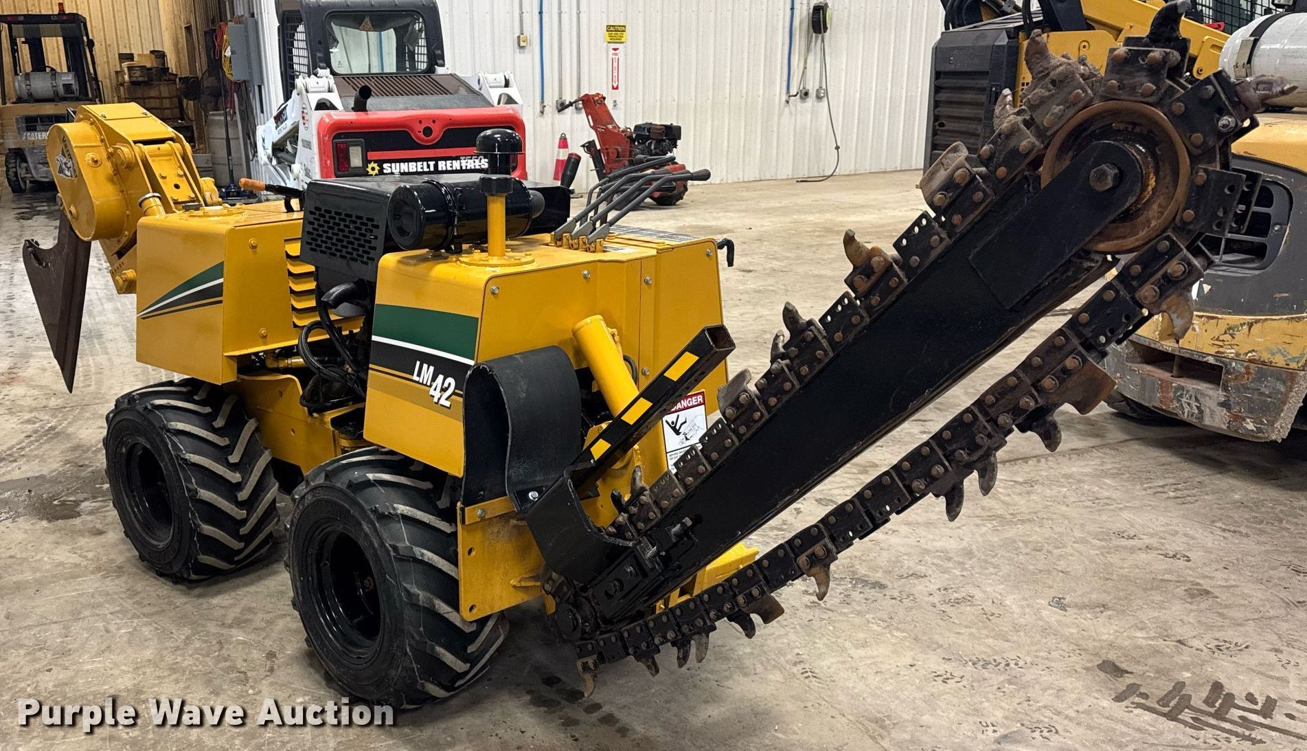 1998 Vermeer LM42 trencher in Clinton, IL | Item DH9754 for sale ...
