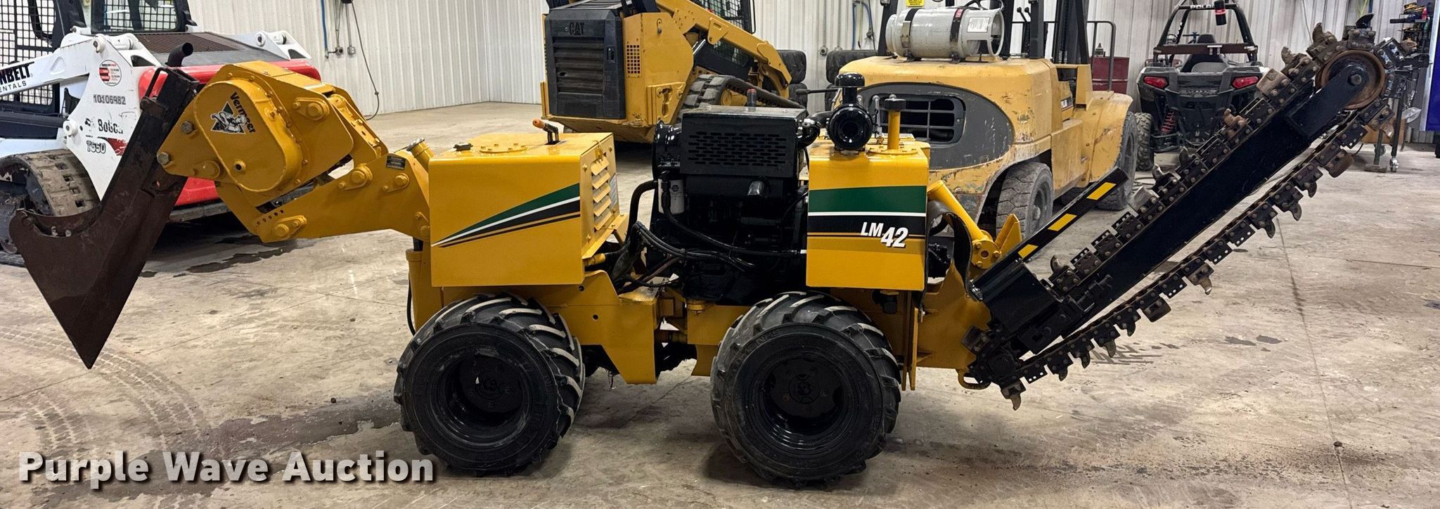 1998 Vermeer LM42 trencher in Clinton, IL | Item DH9754 for sale ...