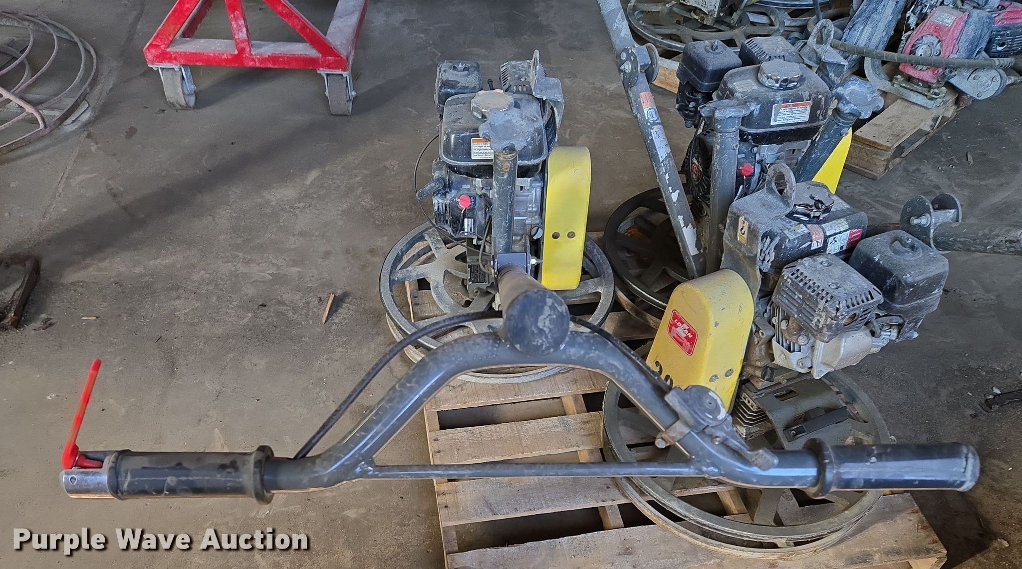 (3) Wacker Neuson CT24-4A power trowels in Kansas City, MO | Item ...