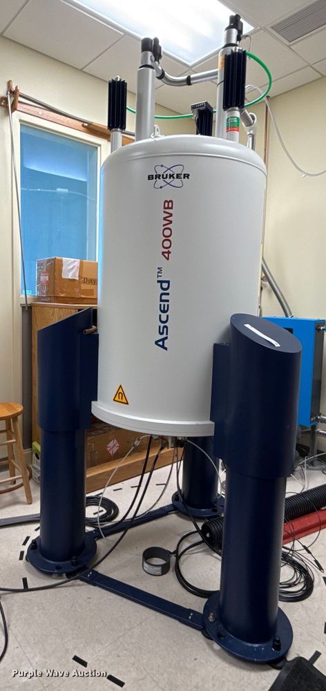 2012 Bruker 400'89 Ascend magnet system in Stillwater, OK | Item EG7976 ...