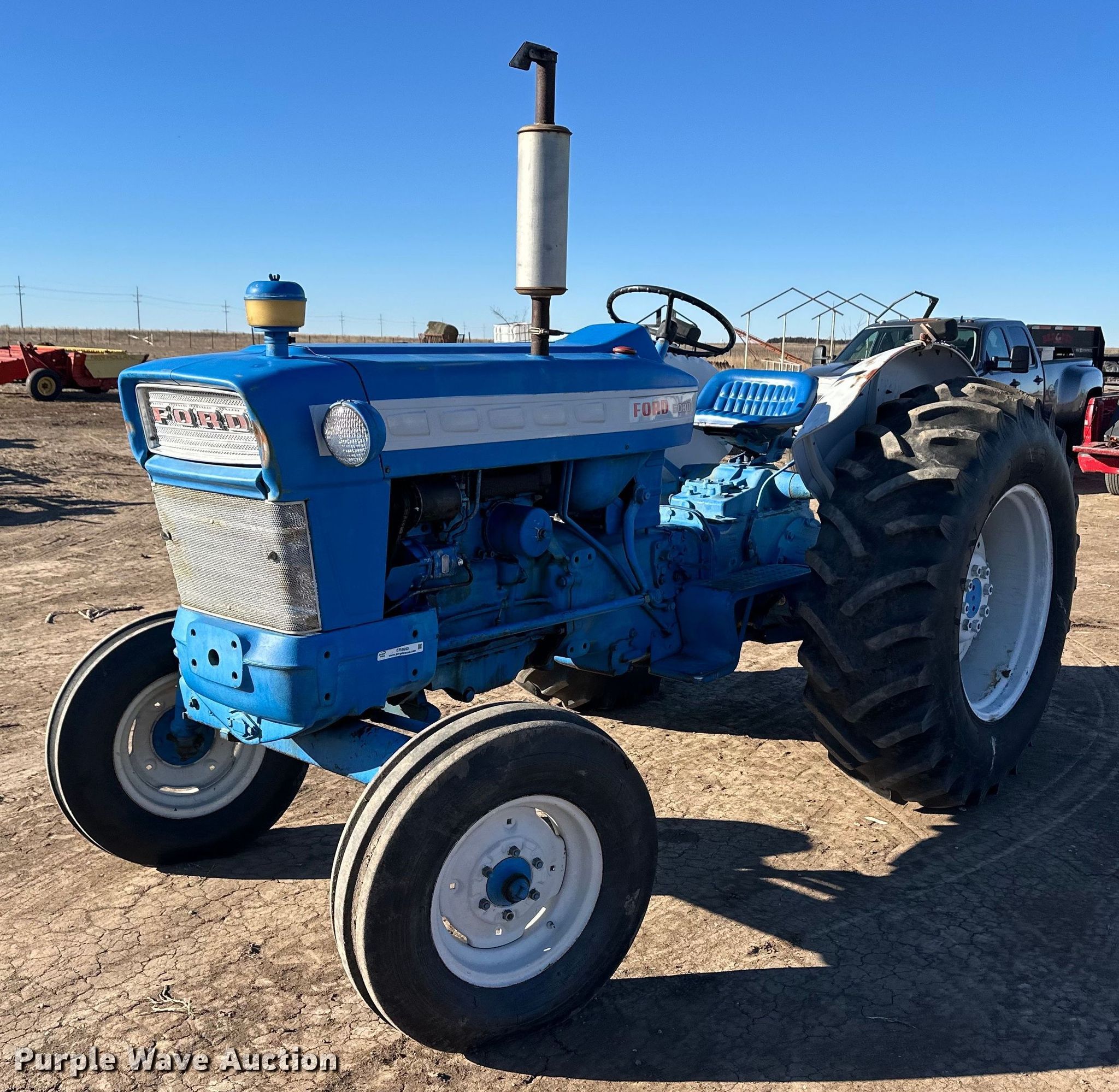 1966 Ford 5000 tractor in Plains, KS | Item ER8693 sold | Purple Wave