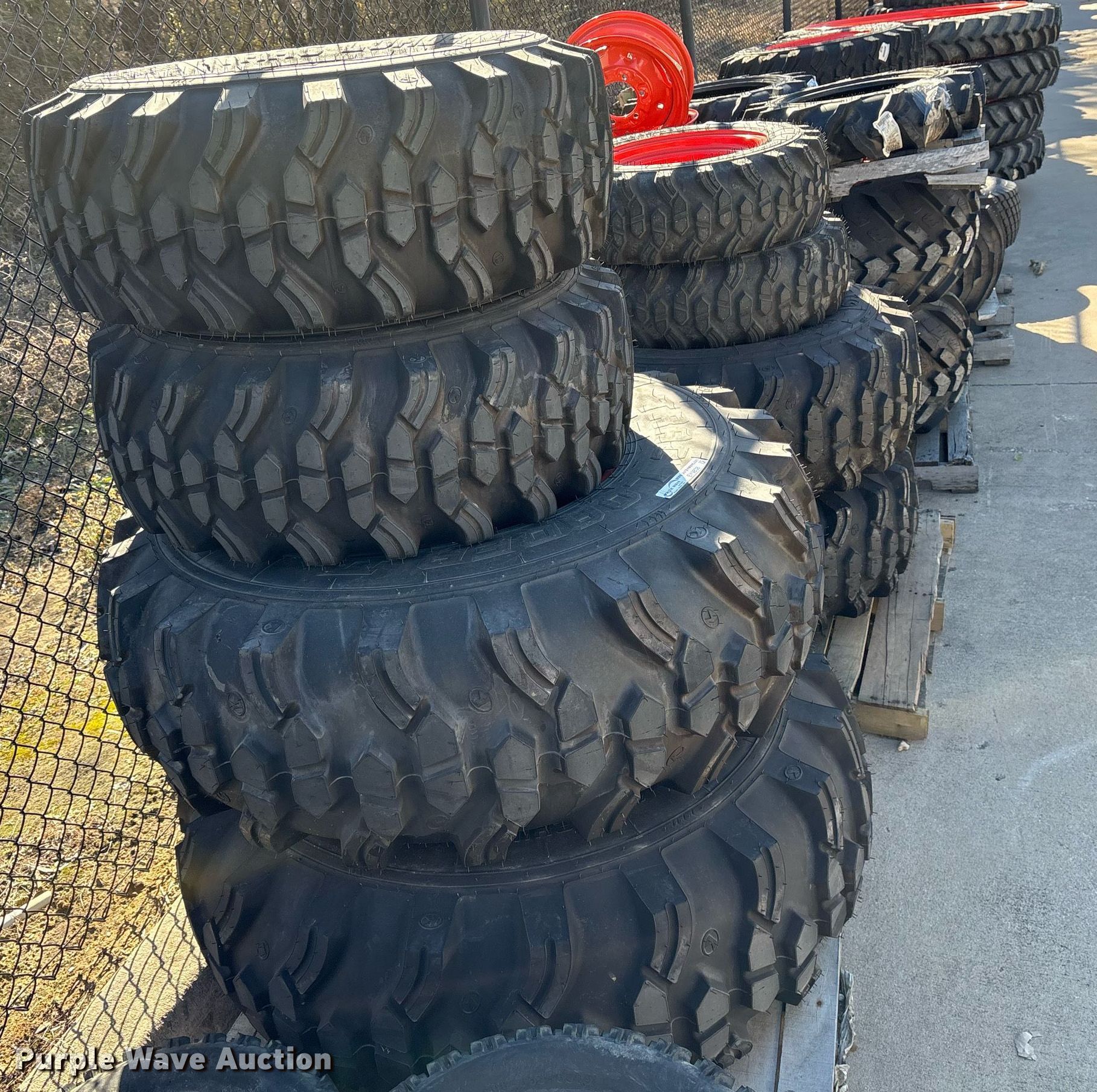 (4) Titan Trac Loader II tractor tires and wheels in Grapevine, TX ...