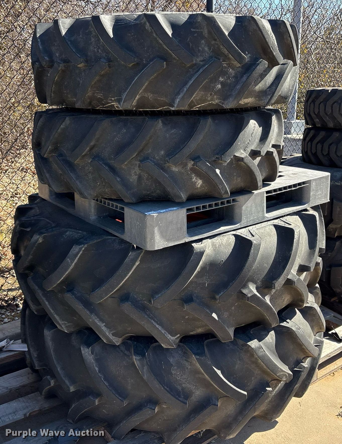 (4) Goodyear tractor tires and wheels in Grapevine, TX | Item EY9857 ...