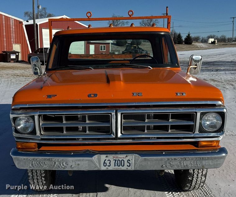 1971 Ford F350 Custom flatbed pickup truck in Harvard, IL | Item DH9757 ...