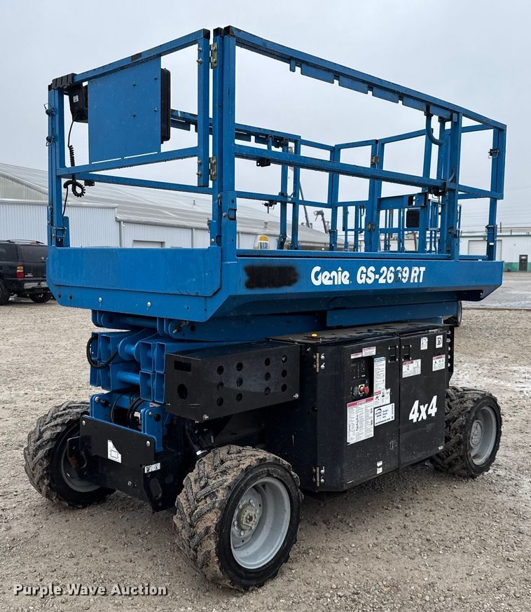 2018 Genie GS-2669 RT scissor lift in Stephenville, TX | Item DO2656 ...