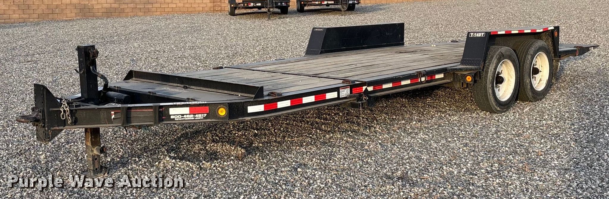 2021 Monroe Towmaster T-14DT tilt deck equipment trailer in Mentone, CA ...
