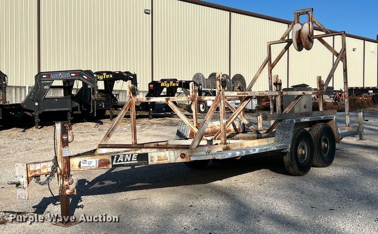 Lane reel trailer in Nixa, MO | Item DW3337 sold | Purple Wave