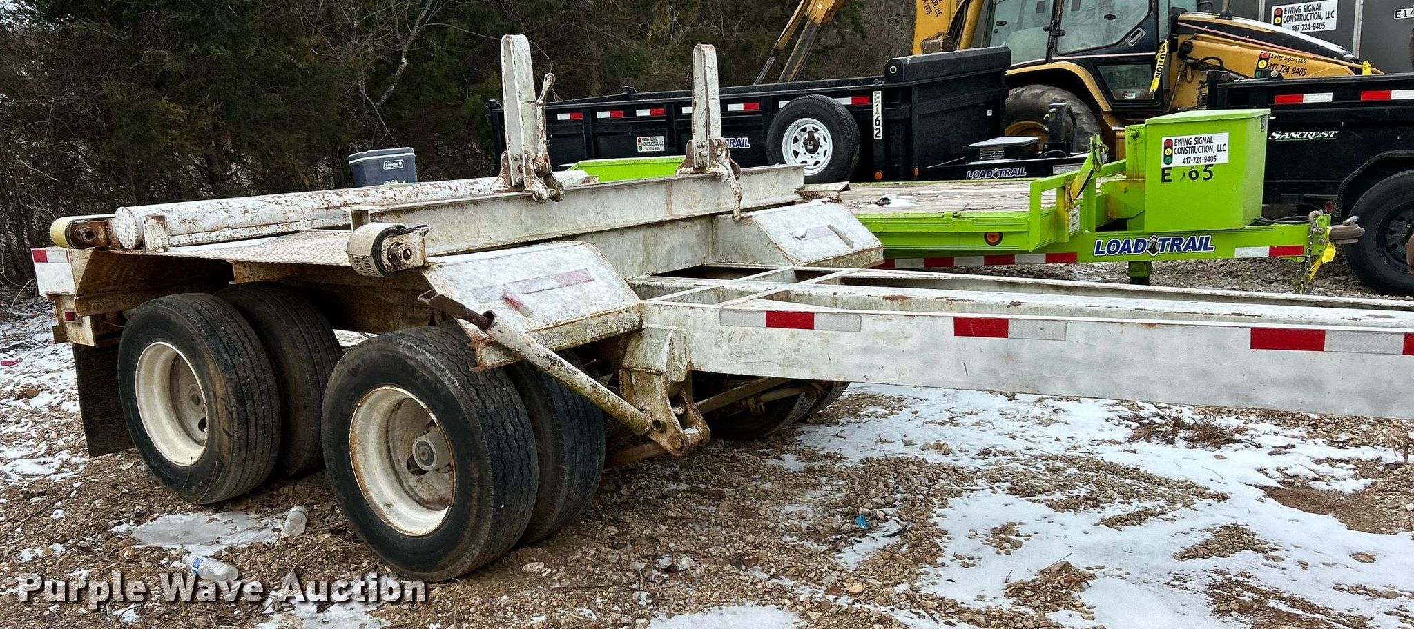 1990 Wisconsin Trailer pole trailer in Nixa, MO | Item DW3264 for sale ...