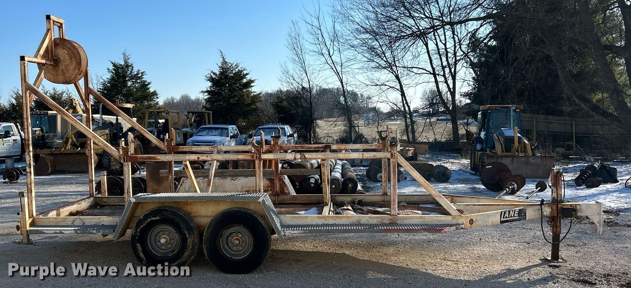 Lane reel trailer in Nixa, MO | Item DW3337 sold | Purple Wave