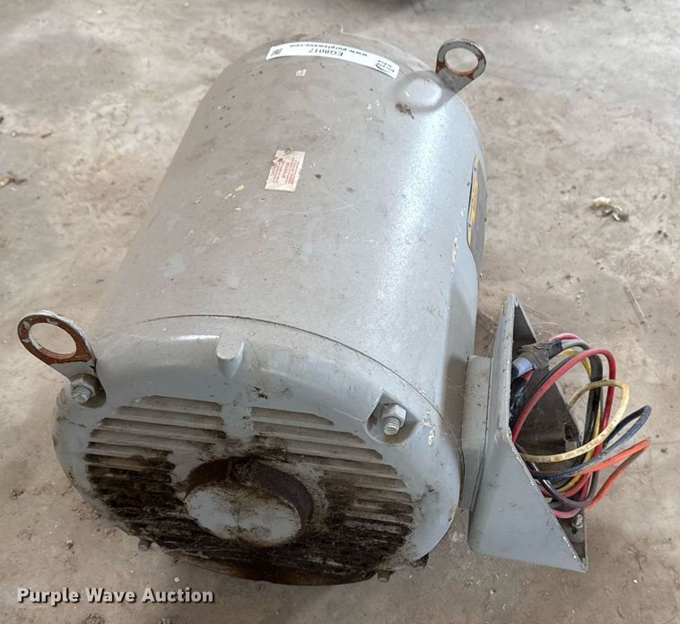 Baldor - Reliance Super E electric motor in Glenpool, OK | Item EG8017 for sale | Purple Wave