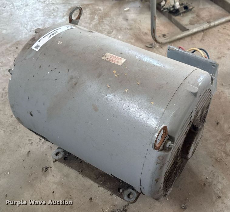 Baldor - Reliance Super E electric motor in Glenpool, OK | Item EG8017 for sale | Purple Wave