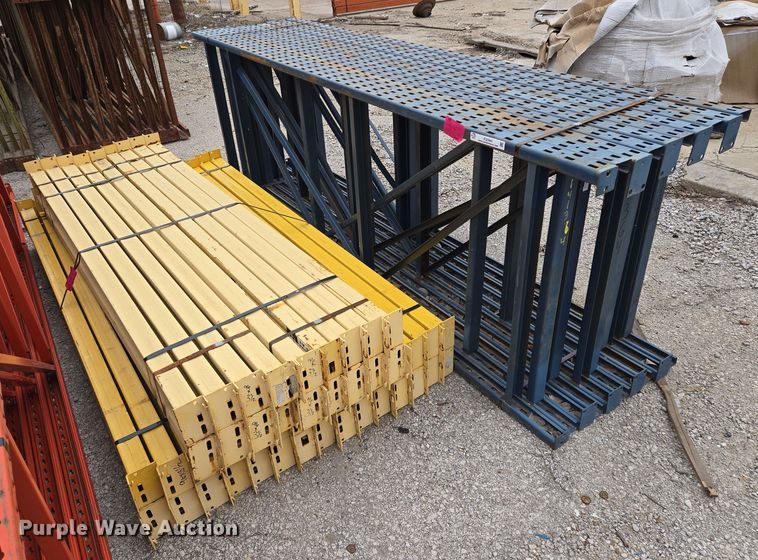 T-Bolt pallet racking in Kansas City, MO | Item EQ3965 sold | Purple Wave