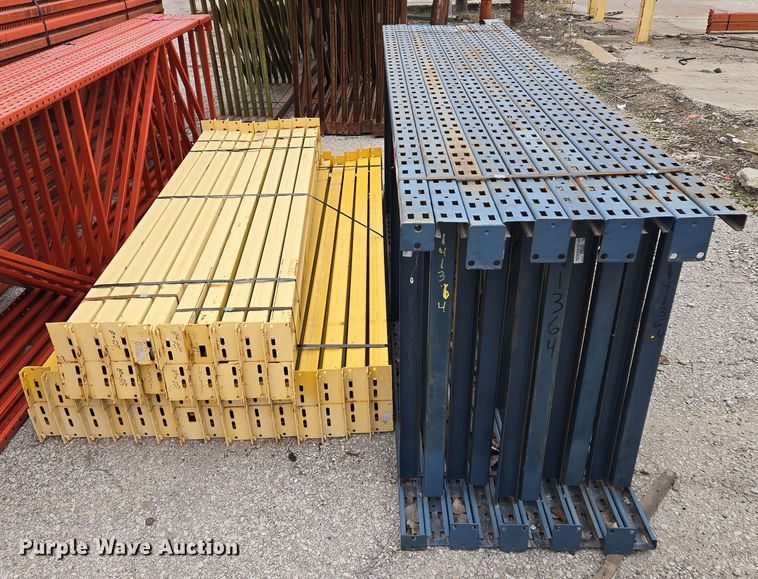 T-Bolt pallet racking in Kansas City, MO | Item EQ3965 sold | Purple Wave