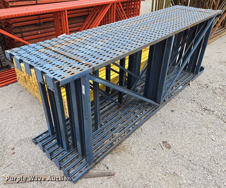 T-Bolt pallet racking in Kansas City, MO | Item EQ3965 sold | Purple Wave