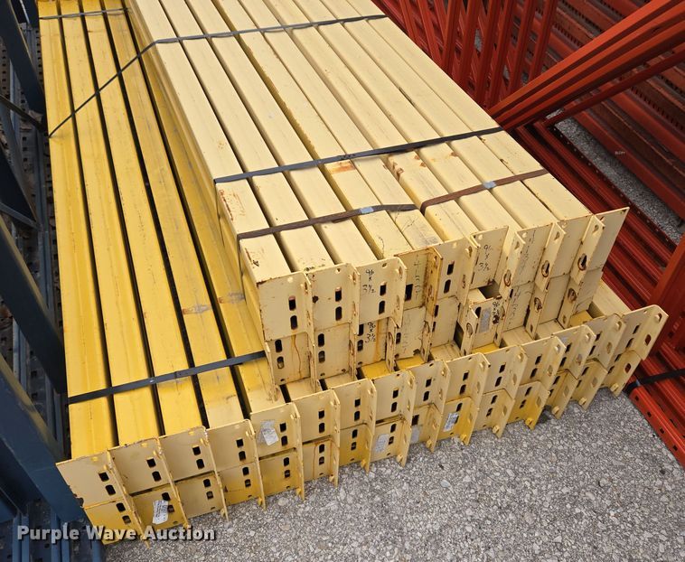 T-Bolt pallet racking in Kansas City, MO | Item EQ3965 sold | Purple Wave