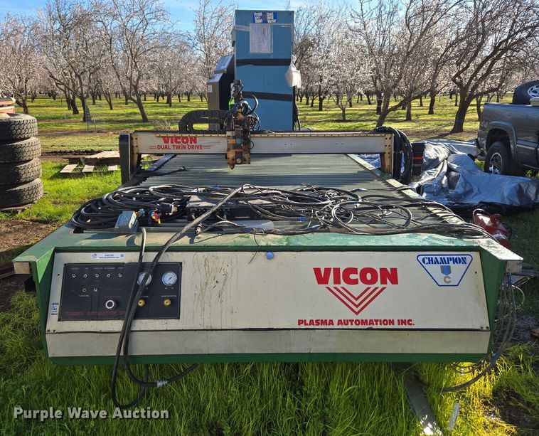 Vicon plasma cutting system in Durham, CA | Item ER5160 sold | Purple Wave