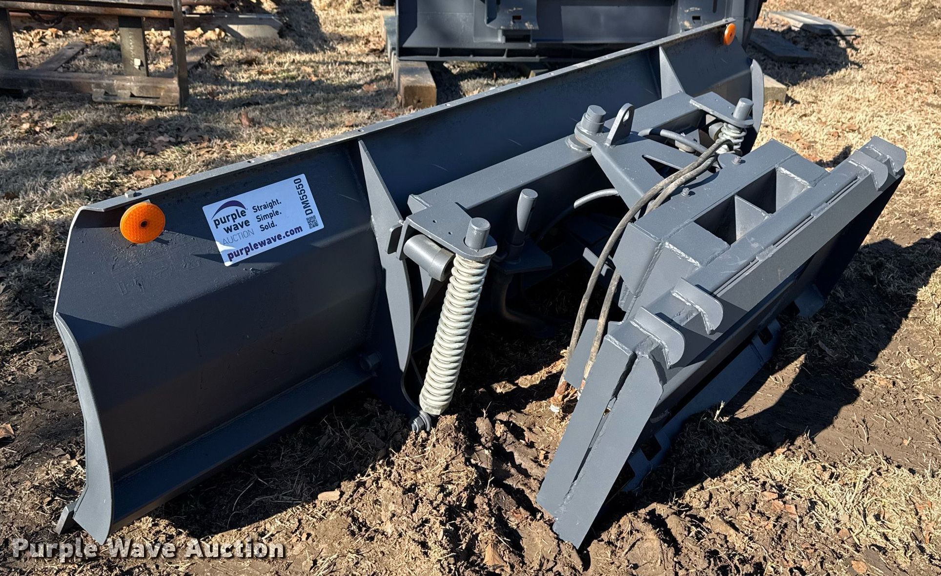 87" W skid steer dozer blade in Sand Springs, OK | Item DM5550 for sale ...