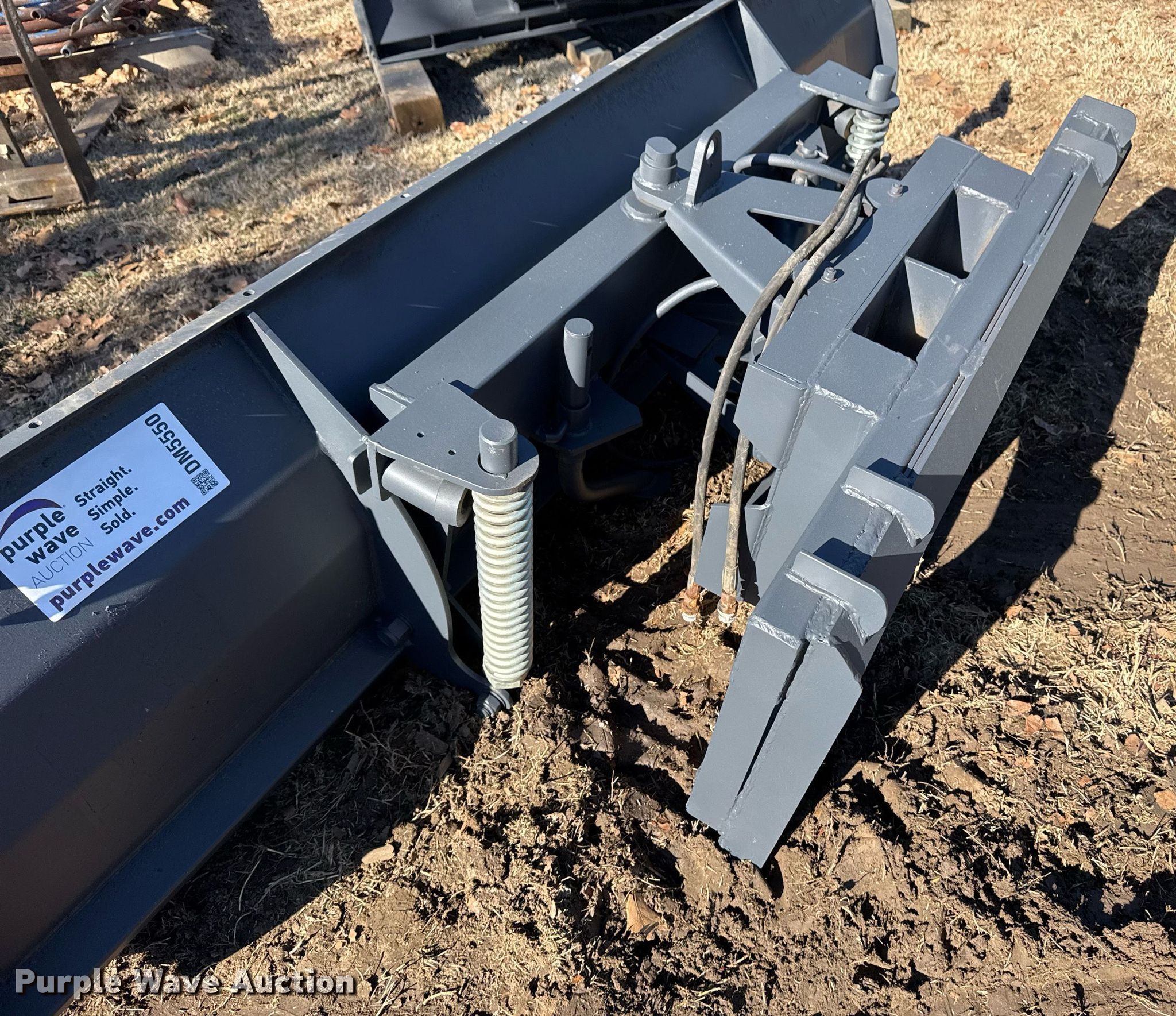 87" W skid steer dozer blade in Sand Springs, OK | Item DM5550 for sale ...
