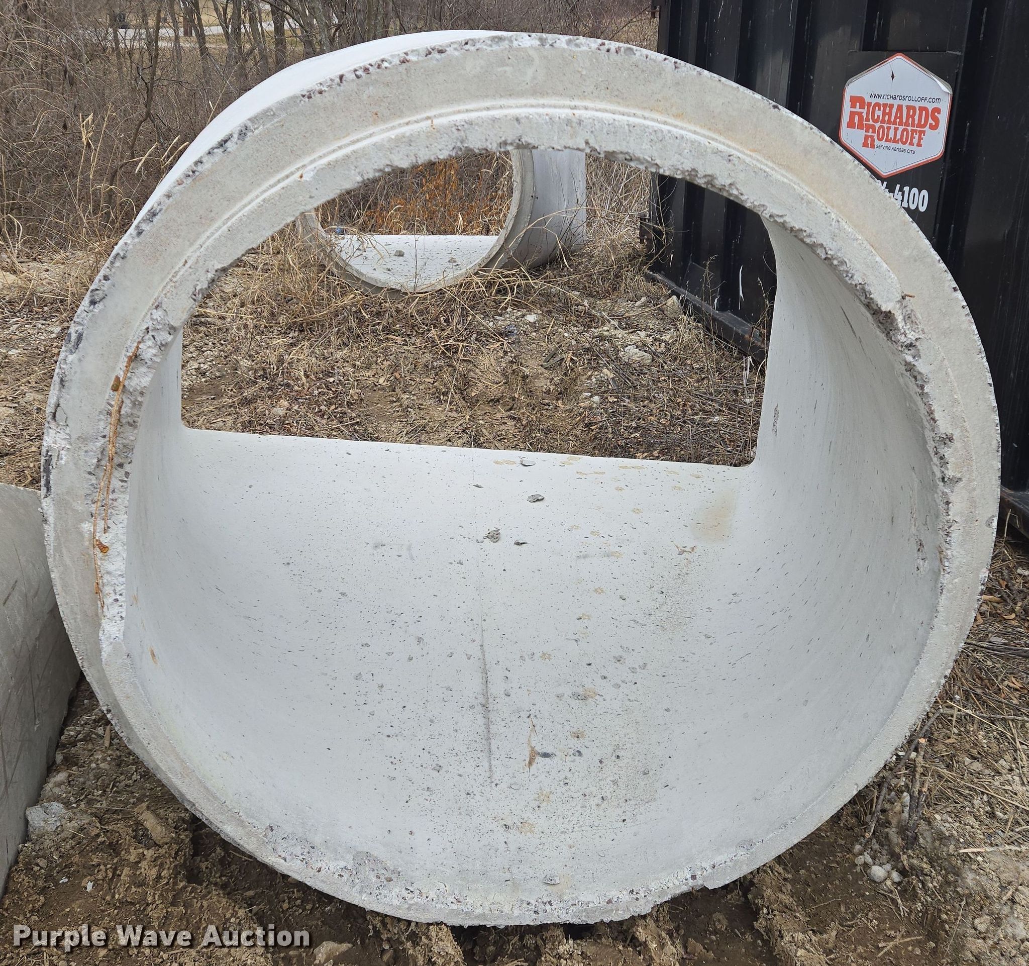 (2) concrete culvert flared ends in Independence, MO | Item EQ3984 for ...