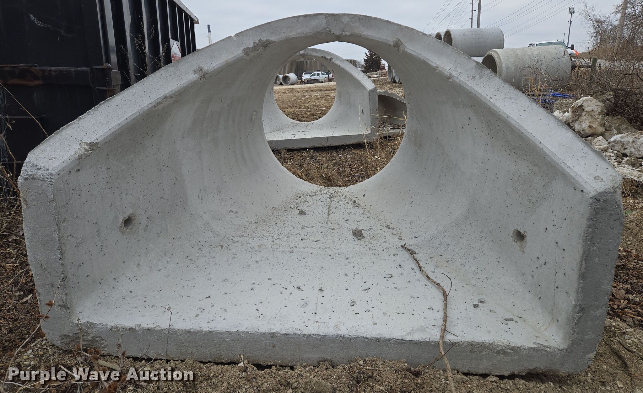 (2) concrete culvert flared ends in Independence, MO | Item EQ3984 for ...