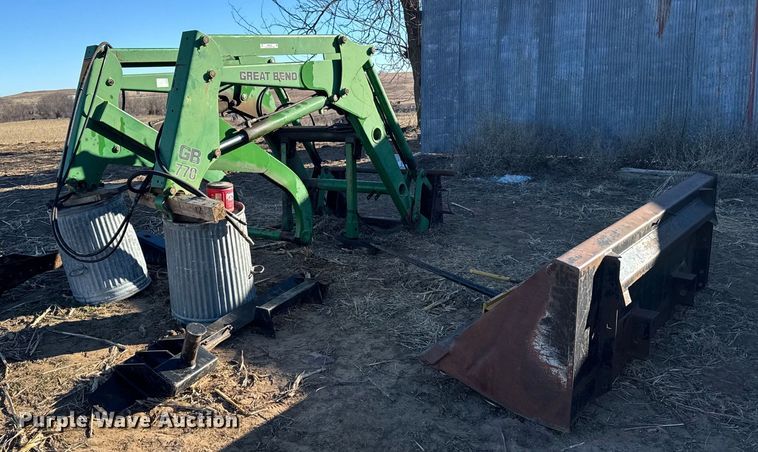 Great Bend 770 loader in Salina, KS | Item NN9628 sold | Purple Wave