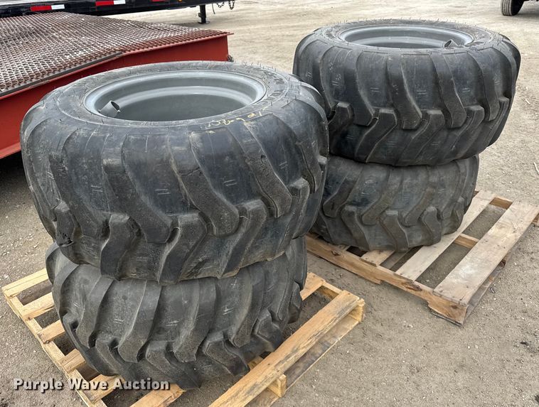 (4) Mitas Traction TR-12 wheels and tires in Clinton, IL | Item DH9862 ...