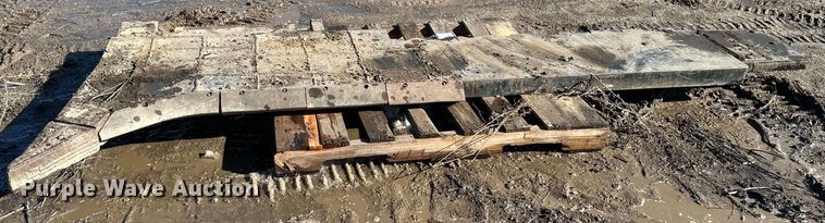 Bron HS3 cable plow blade in Perham, MN | Item DV0617 for sale | Purple ...