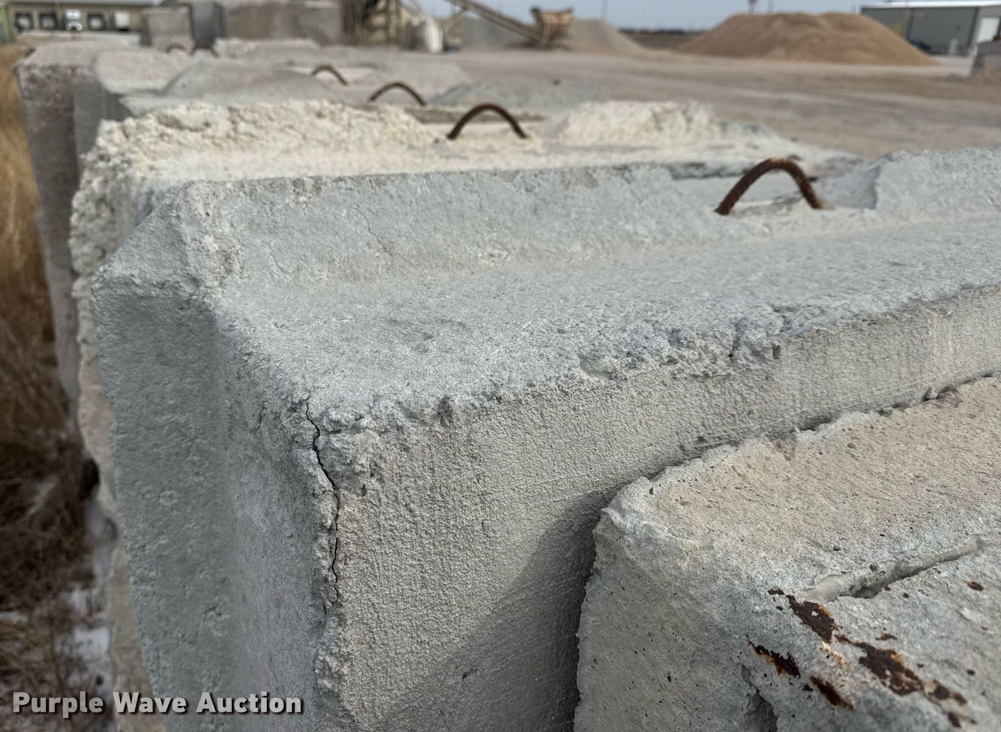 (24) concrete edge bunker blocks in Hillsboro, KS | Item DO1770 sold ...